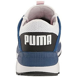 PUMA Mens Pacer Future Sneaker, PUMA Mens White-Clyde Royal-for All Time Red, 9