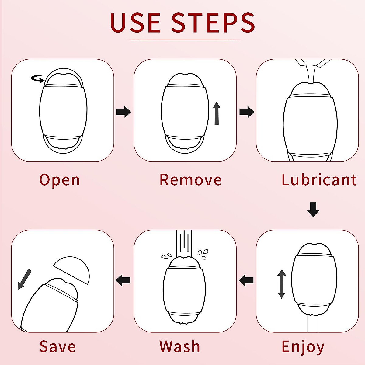 Male Masturbator Sex Toys for Men, Portable Pocket Pussy Stroker with 3D Realistic Textured Vagina Ultra Soft Stretchy Male Masturbators Cup, 2 in 1 Male Sex Toys (White)