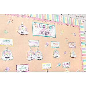 Teacher Created Resources Pastel Pop Stripes Straight Border Trim