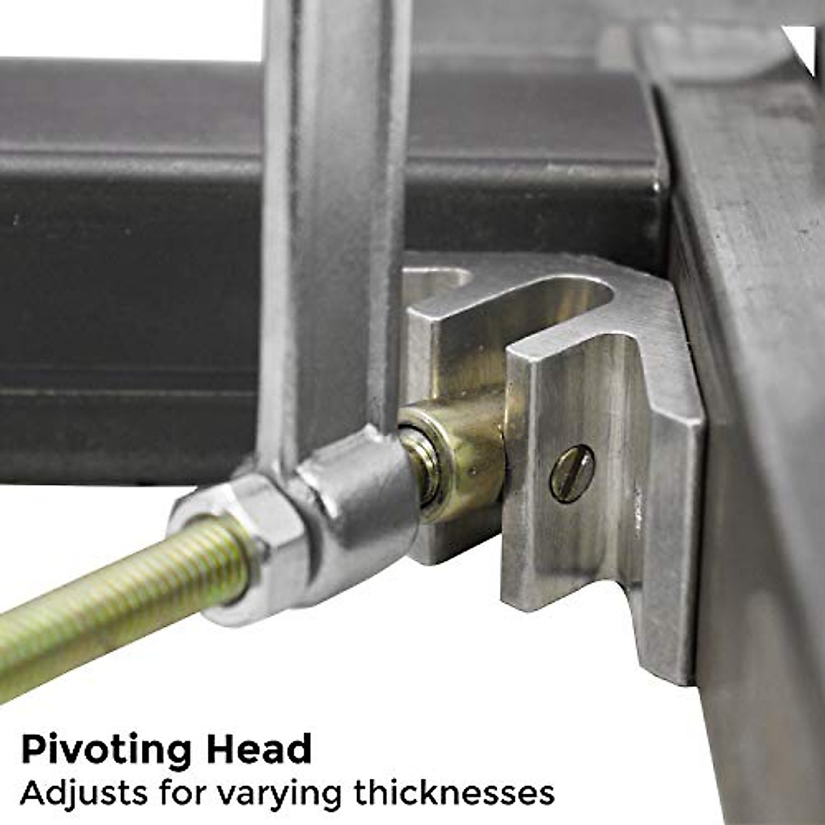 Strong Hand Tools JointMaster, 90 Degree, Angle Clamping Tool, Throat Depth: 3", Max Capacity: 1-1/4", OAL: 8-1/2", Single Hand T-Joint Clamp Tool, PL634