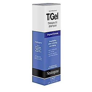 Neutrogena T/Gel Therapeutic Shampoo Original Formula, Anti-Dandruff Treatment for Long-Lasting Relief of Itching and Flaking Scalp as a Result of Psoriasis and Seborrheic Dermatitis, 16 fl. oz