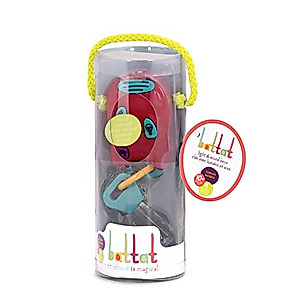 Battat Toy Keys – 3 Keys & Remote with 4 Fun Sounds – Mini Flashlight – Toy Car Keys with Fob for Baby, Toddler – Light & Sound Keys – 10 Months + Red, 6 x 1.25 x 7.5 inches