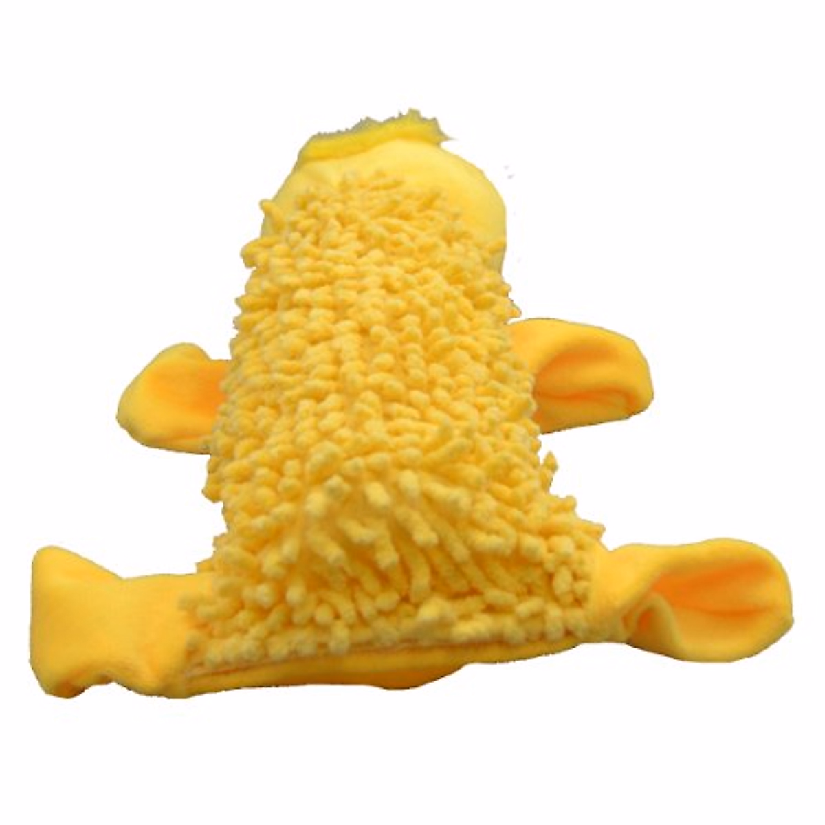 Amazing Pet Products Bottle Shaggy Pet Squeak Toy, Duck
