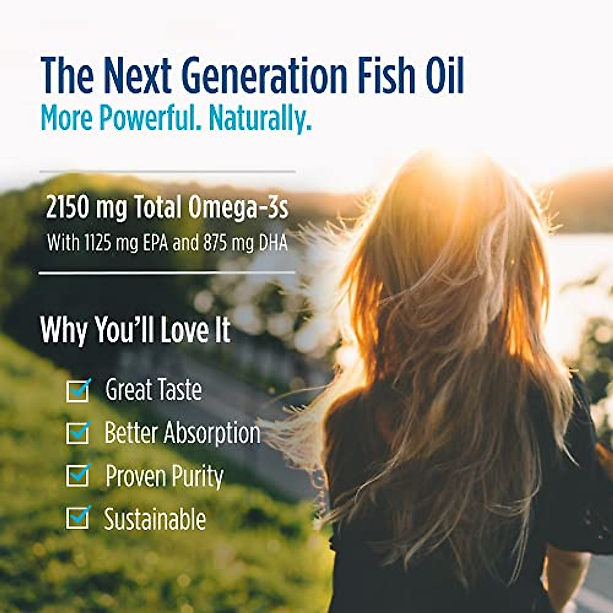 Nordic Naturals Ultimate Omega 2X, Lemon Flavor - 60 Soft Gels - 2150 mg Omega-3 - High-Potency Omega-3 Fish Oil with EPA & DHA - Promotes Brain & Heart Health - Non-GMO - 30 Servings