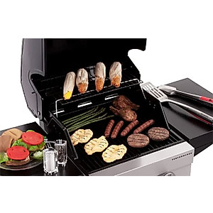 Hisencn 17" Infrared Grill Grates Replacement for Charbroil Performance Tru-Infrared 2 Burner Gas Grill 463633316 463672016 463672216 463672416, Stamped Porcelain Steel Replacement Emitter Plates