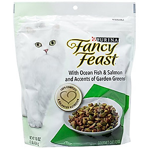 Purina Fancy Feast With Ocean Fish & Salmon And Accents Of Garden Greens Gourmet Cat Food