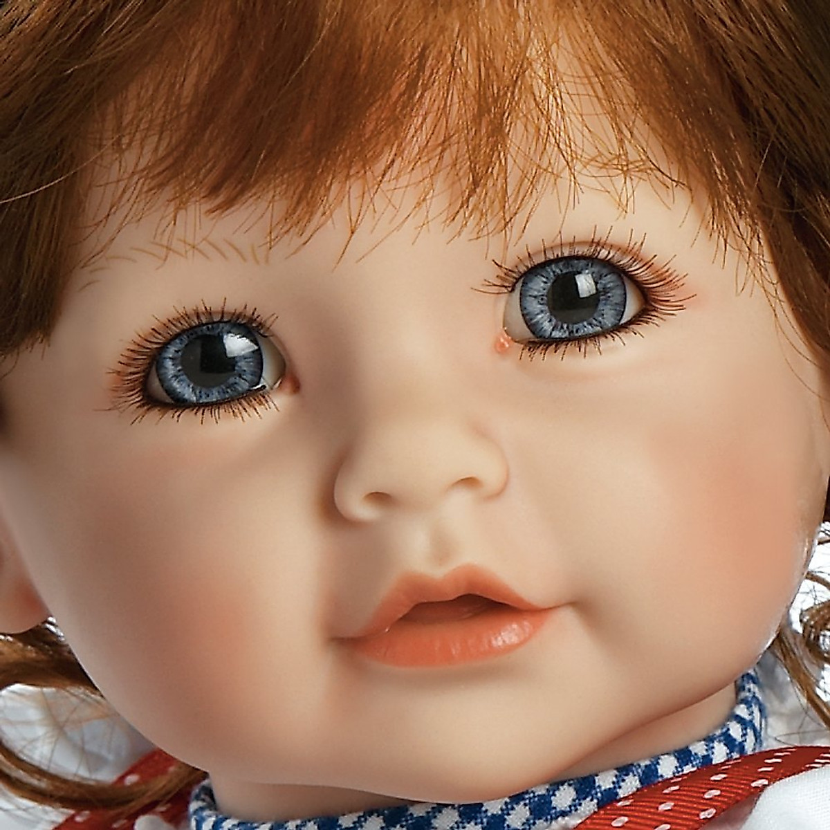 Adora Toddler Time Premium Collection Daisy Delight, 20" Realistic Toddler Baby Doll, with Exclusive Powder Scented Soft CuddleMe Vinyl, Auburn Red Hair, Blue Eyes Birthday Gift For Age 6+