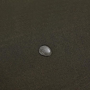 100% Cotton Waxed Canvas Fabric, 12oz, Tan, 148cm Width x 91.44cm Length (1.61x1 Yard) (Military Green)