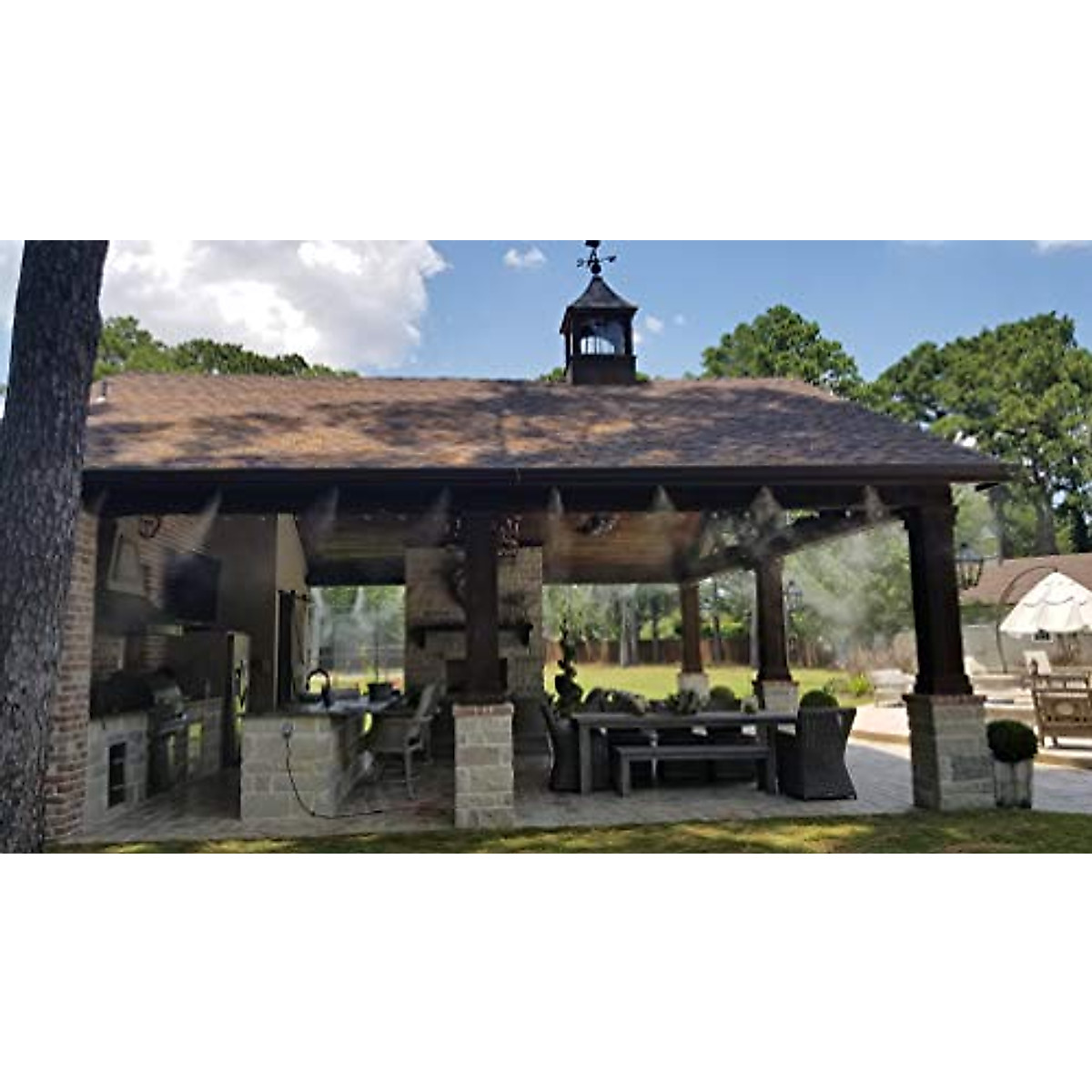 Hydrobreeze Pre-Assembled Misting System 36 Feet 1/4 in Beige Tubing - 8 Nozzles