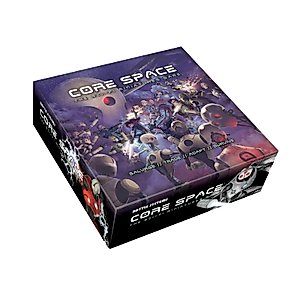 Battle Systems BSGCSC001 Core Space Starter Set - 20 x 28mm Miniatures - Board Game - Neoprene Gaming Mat - Modular 3D Terrain