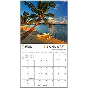 National Geographic Islands 2021 Wall Calendar
