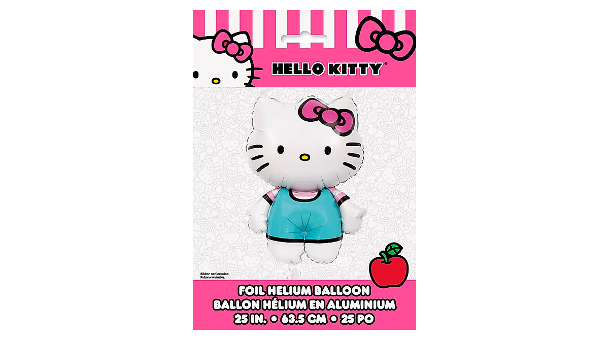 Hello Kitty 25" Balloon - Perfect for Birthday Parties