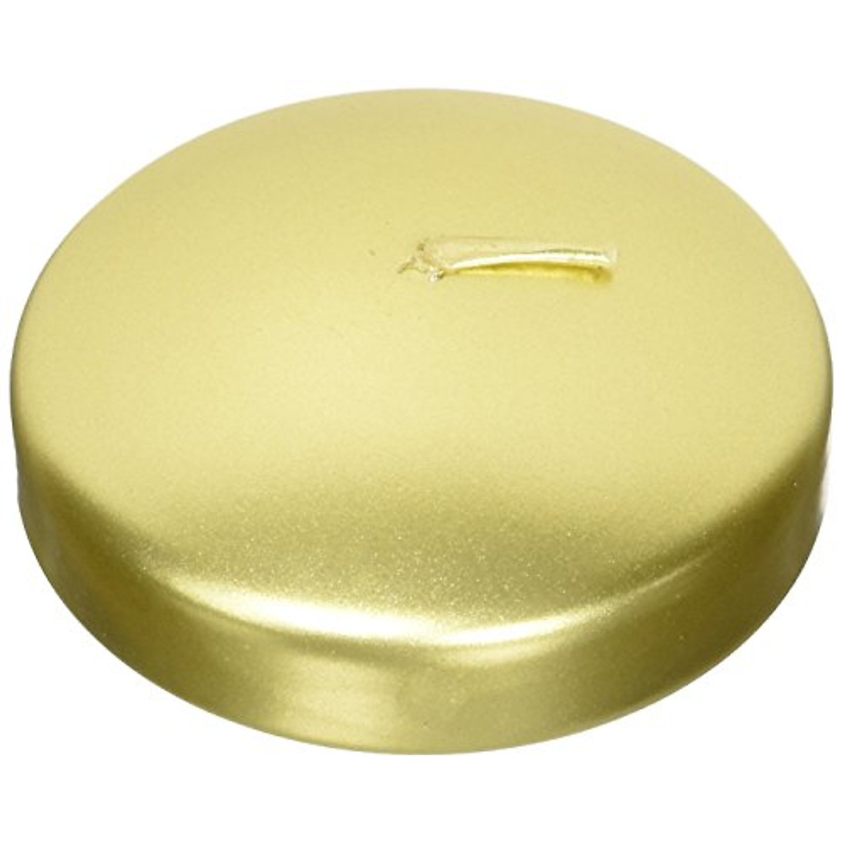 Mega Candles - Unscented 3" Floating Candles - Gold, Set of 12