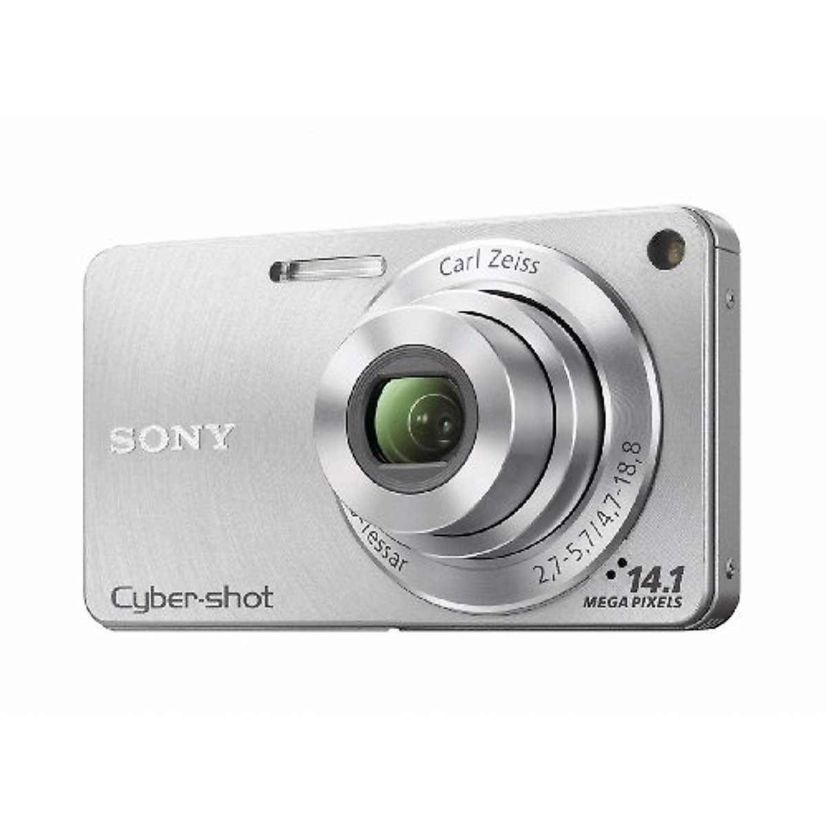 Sony DSC-W350 14.1MP Digital Camera with 4x Wide Angle Zoom with Optical Steady Shot Image Stabilization and 2.7 inch LCD (Silver)