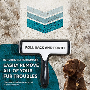 Pet Hair Remover for Couch - Reusable Lint Roller - Essential Pet Supplies Dog Products Pet Products, Dog Hair Remover for Couch, Cat and Dog Hair Remover for Car (1-Pcs)