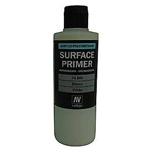 Vallejo White Primer Acrylic Polyurethane, 200ml