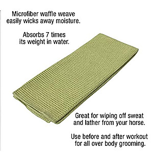ECP Waffle Weave Wipe Down Cloth Olive