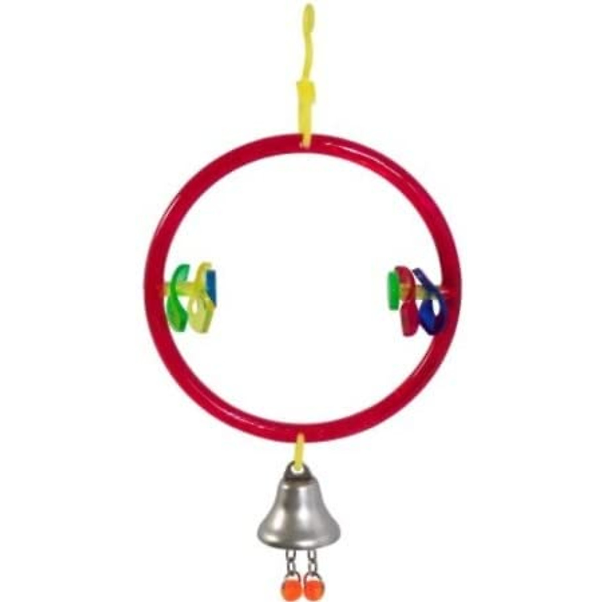 JW Pet Activitoys Ring Clear Bird Toy [Set of 3]
