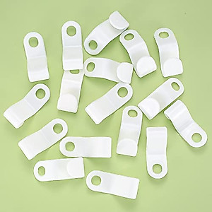 65 Pcs Clothes Hanger Connector Hooks, Cascading Hangers Extender Clips, Space Saving Hanger Closet Organizer Hooks, Cascading Connection Hooks for Shirt Clothes Coat Hangers - White