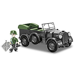 COBI Historical Collection 1937 Horch 901 (Kfz.15) German Off-Road Car, Black