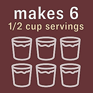 Jell-O Chocolate Instant Pudding & Pie Filling Mix, 5.9 oz Box, As Seen on TikTok