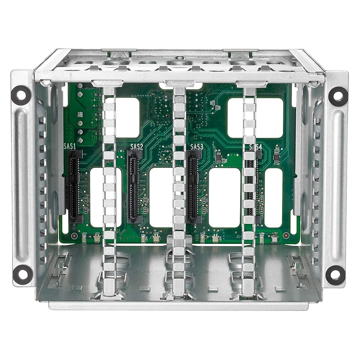 Hpe HP 869491-B21 4 LFF Drive Backplane Cage Kit - Storage Drive cage - for ProLiant ML110 Gen10 (3.5 inch), ML110 Gen10 Entry (3.5 inch), ML110 Gen10 Performance (3.5 inch)