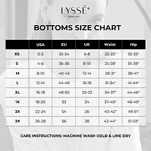 Lyssé Women's Misses Textured Leather Legging, Kohl Black, M