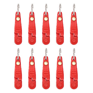 YUNNLEZT 10Pcs Heavy Tension Downrigger Release Clips for Offshore Fishing, Planer Board, Weight, Kite