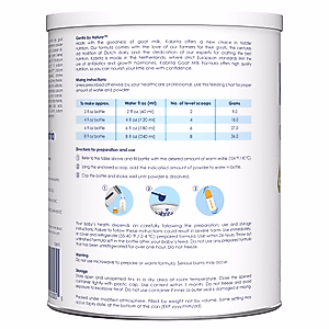 Kabrita Goat Milk Toddler Formula - Easy to Digest Baby Formula 12-24 Months - Contains Vitamin C, D, Iron, DHA, Non-GMO - Gentle on Sensitive Tummies - Formula Supporting Gut Health & Sleep - 14Oz (Pack of 3)