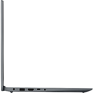 Lenovo IdeaPad 1 15.6" HD Laptop, AMD Athlon Silver 3050U, 4GB RAM, 128GB eMMC, Windows 11 Home, Cloud Grey