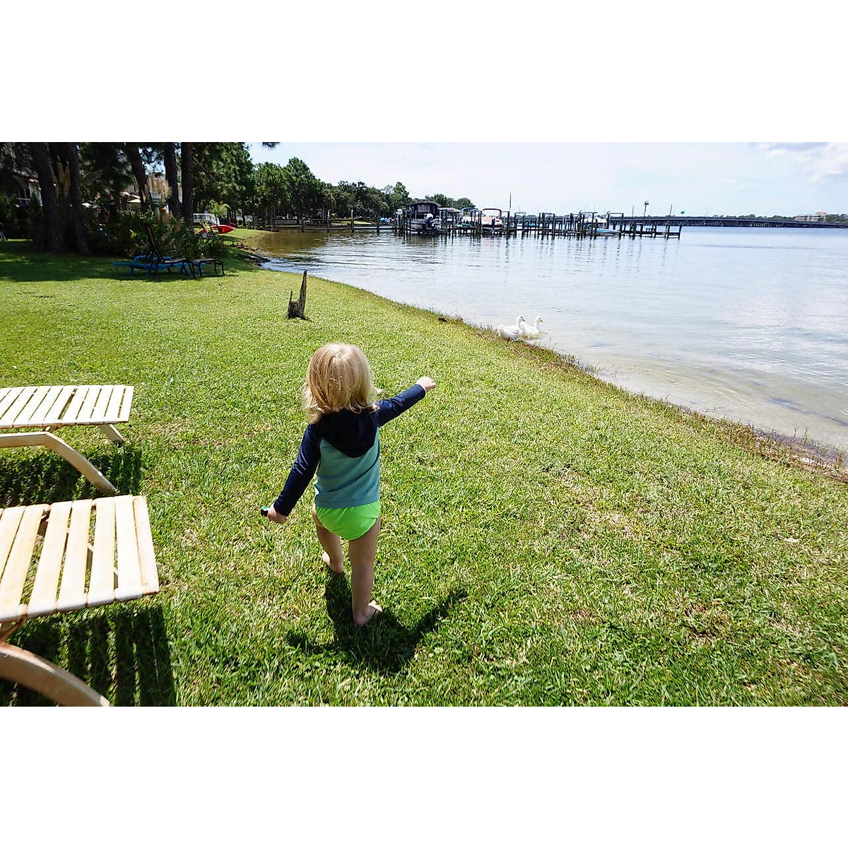 KaWaii Baby Unisex Infant Toddler Swim Diapers, Reusable Swimming Pants Mesh Inner, 3-Pack (S,M,L) 12-40 lbs