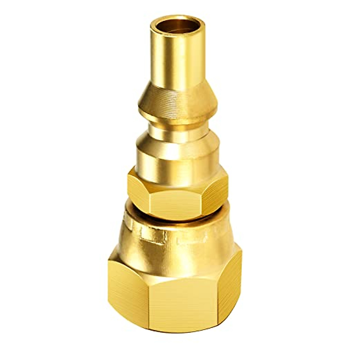 Aupoko 1/4'' LP Quick Connect Fitting, Propane Quick Connect Adapter ...
