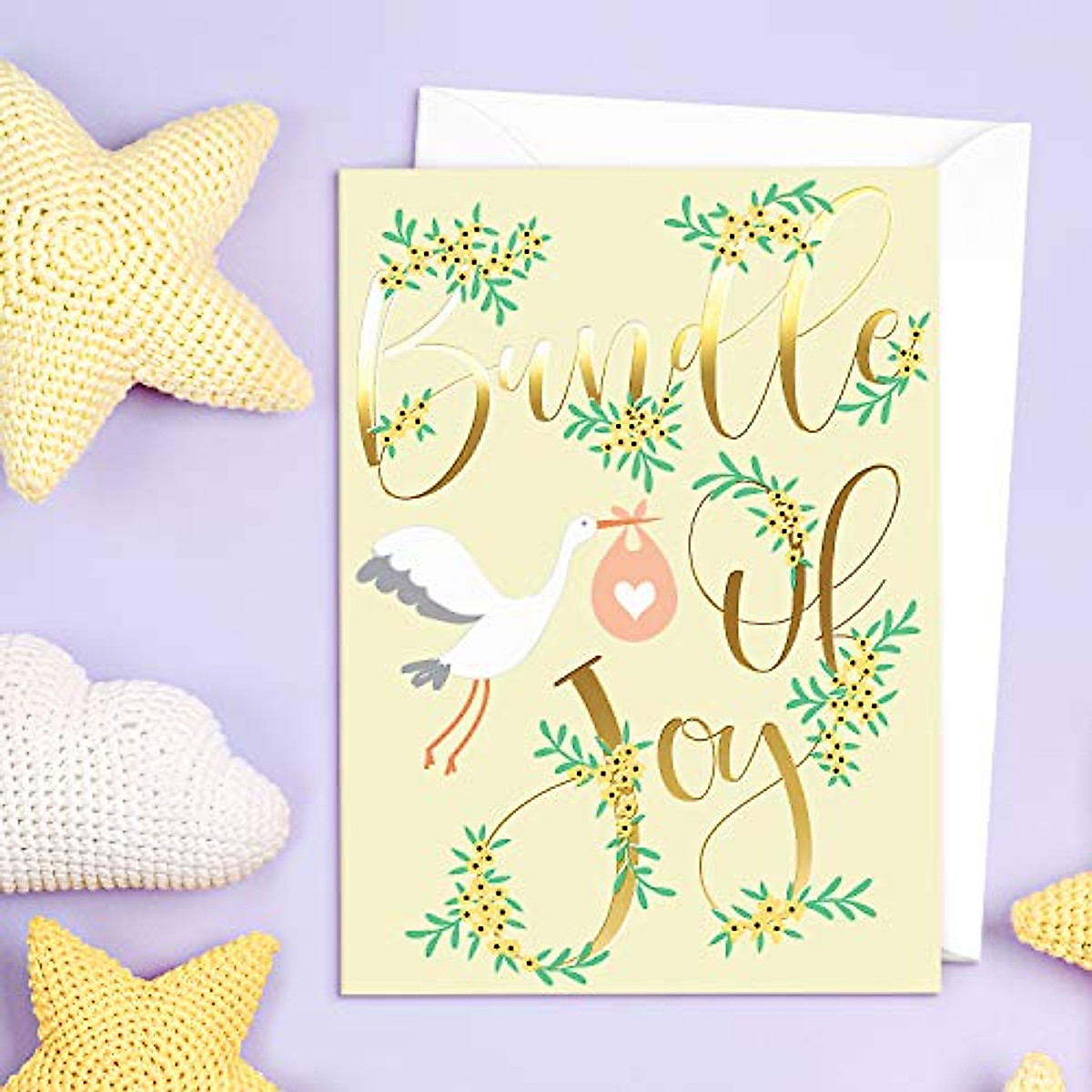 Sweetzer & Orange Unisex Baby Shower Card Girl and Boy Pack. Set of 24 Boxed Greeting Cards and Envelopes. Baby Shower Cards for Girl and Baby Shower Cards for Boy. 4x5.5” New Baby Card Note Cards