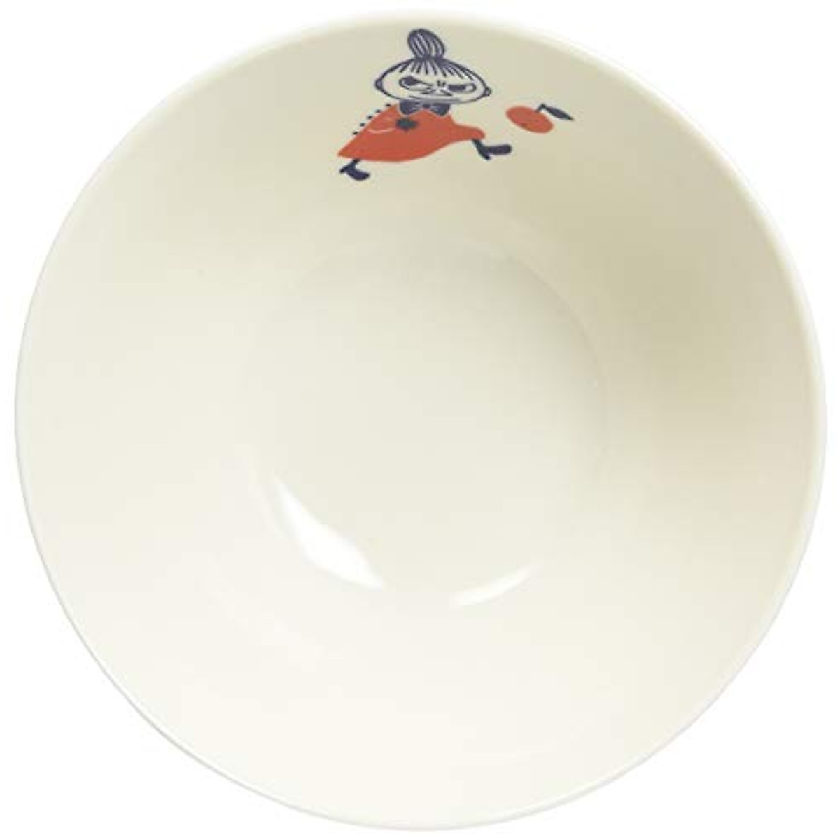 Yamaka Shoten MOOMIN MM032-312 Rice Bowl, Little My, Made in Japan, Red, 9.5 fl oz (280 ml)