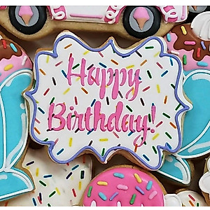 Square Plaque Cookie Cutter, 4.25" Made in USA by Ann Clark