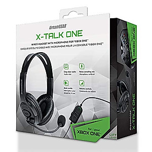 dreamGEAR X-Talk One Wired Headset with Microphone for Xbox One - Xbox One (Black)