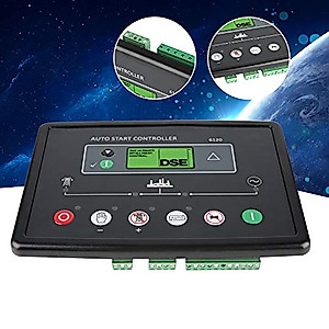 YWBL-WH DSE6120 Deep Sea Electronic Generator Controller Module Control Panel 0-10 V / 4-20mA oil pressure LCD Display, Dynamo