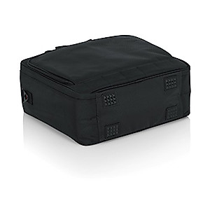 Gator Cases Padded Nylon Mixer/Gear Carry Bag with Removable Strap; 15.5" x 15" x 5.5" (G-MIXERBAG-1515),Black