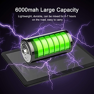 Winsing Android Tablet 10 Inch, Tablets Android with 32 GB ROM, Expand to 128 GB,3G Unlocked Phablet with Sim Card Slot, WiFi, Bluetooth, GPS, Black, Gifts for Mother's Day Bluetooth, Black