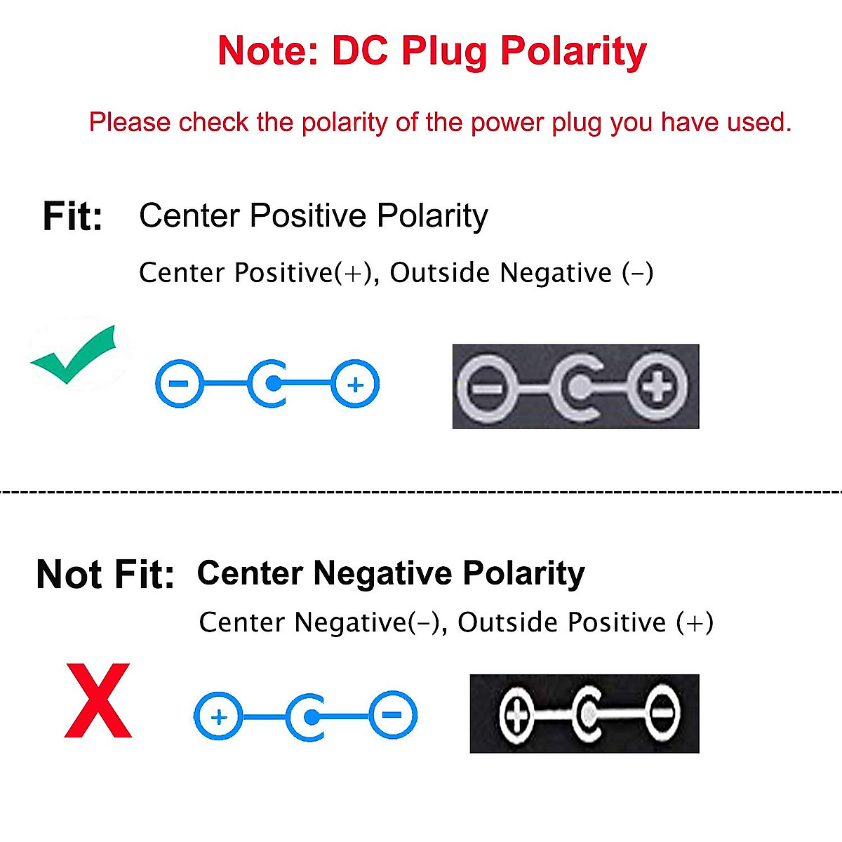 6V 3A Power Supply, COOLM AC 100-240V to DC 6 Volt 3amp 3000mA Power Adapter Transformer 18 Watt Max Chrager 18W Compatible with Proform Cardio Crosstrainers Razor Model 6V 2.5A