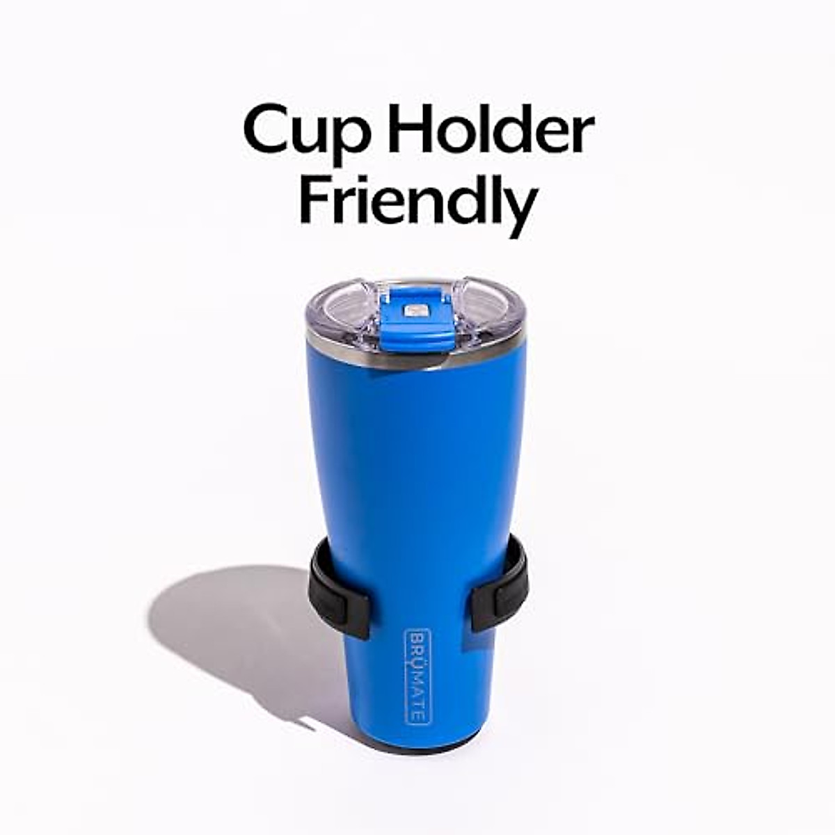 BrüMate Nav XL 32oz 100% Leak Proof Insulated Travel Tumbler with Magnetic BevLock™ Lid - Double Wall Cup-Holder Friendly Stainless Steel Mug (Onyx Leopard)