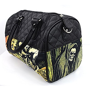 Liquor Brand Horror B Movie Cartoon Small Satchel Purse Crossbody bag