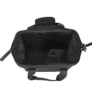 taskeACTIVE backpack with mealprep compartment, laptop area, drink holder, internal mesh compartments, luggage strap (Black)