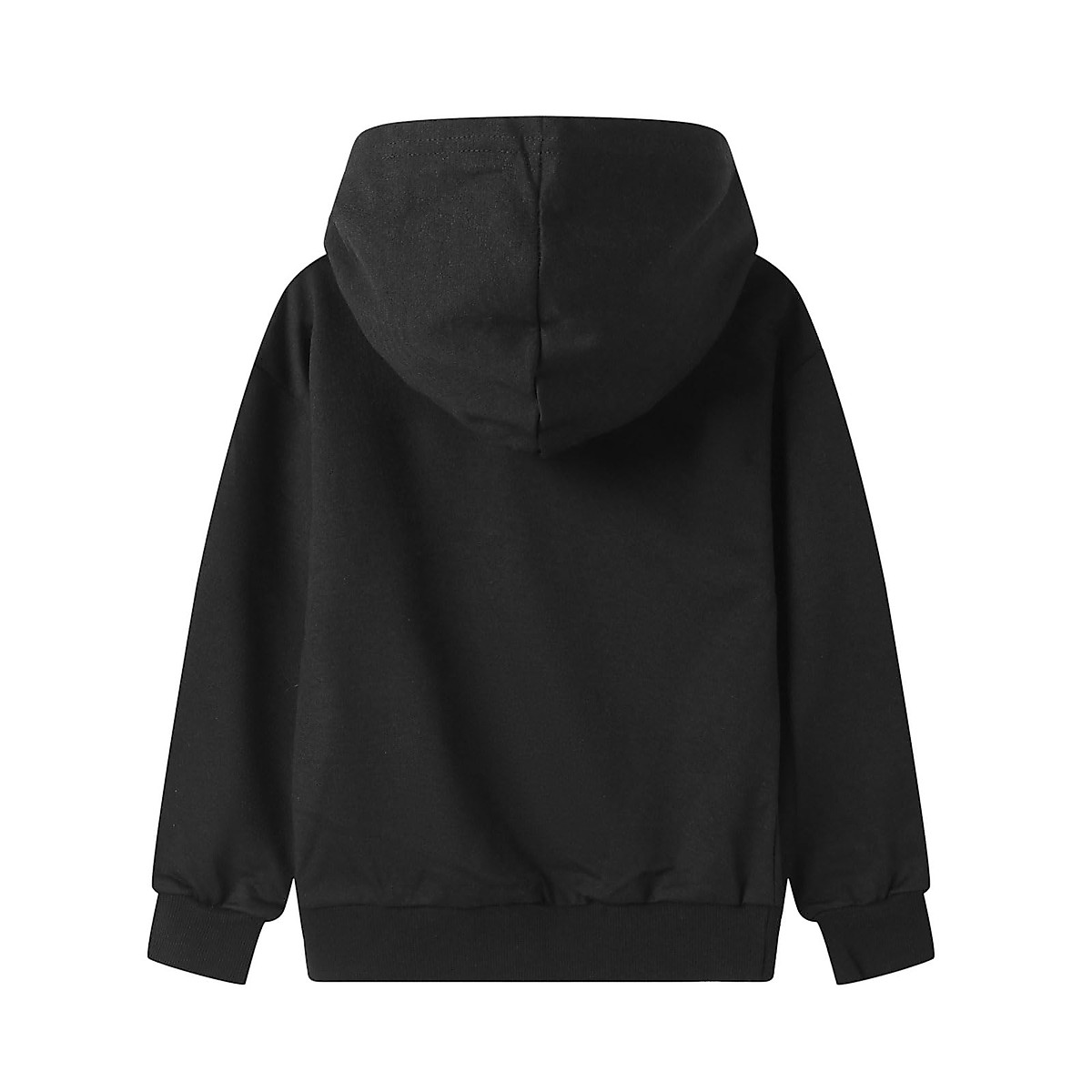 Mud Kingdom Little Boys Halloween Hooded Sweatshirt Cute Pumpkin Ghostface Hoodie Scary Skeleton Pullover Black Skeleton Size 5