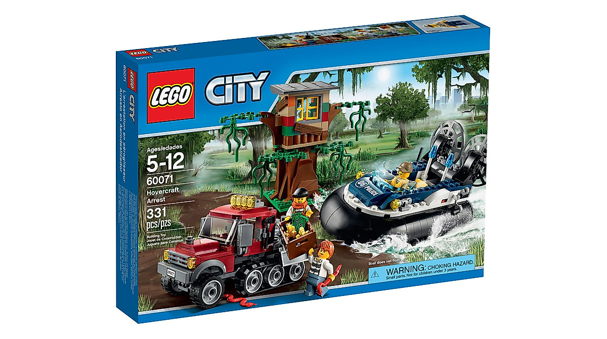 LEGO City Hovercraft Arrest - Action-Packed Fun