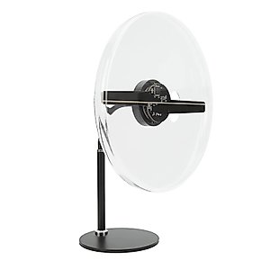 3D Holographic Fan, 30cm Naked Eye Hologram Fan LED Fan Advertising Display Projector 3D Holographic Projector LED Air Fan Projector, WiFi Module, APP Operation