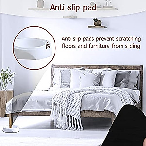 Bny Gifts Bed Bug Trap, with Anti Skid Pads and Black Light, 8 Pack, White