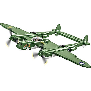 COBI Historical Collection: World War II Lockheed P-38 Lightning (H) Plane