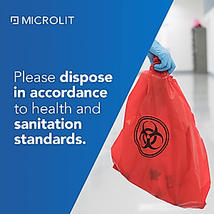 MICROLIT - 10 mL Micropipette Pipette Tips, Low-Retention Hydrophobic Transfer Pipette Tips, Nonpyrogenic Sterile Plastic, Clean-Release Laboratory Pipette Tips, 100 Count