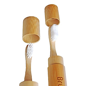 Bamboo Toothbrush Travel Case - Adult